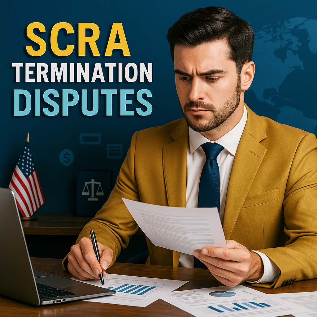 Military clauses under SCRA termination disputes