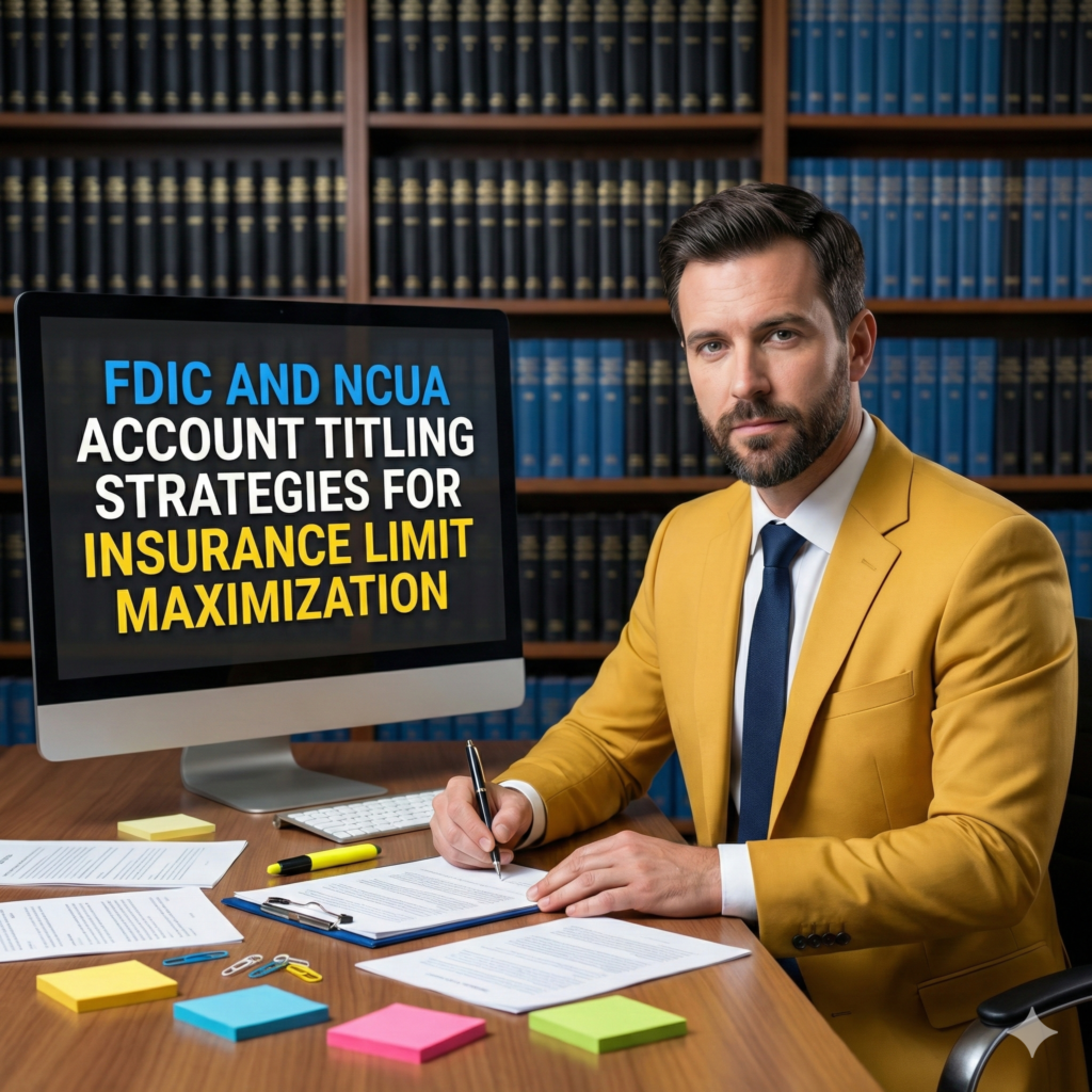 FDIC and NCUA Account Titling Strategies for Insurance Limit Maximization