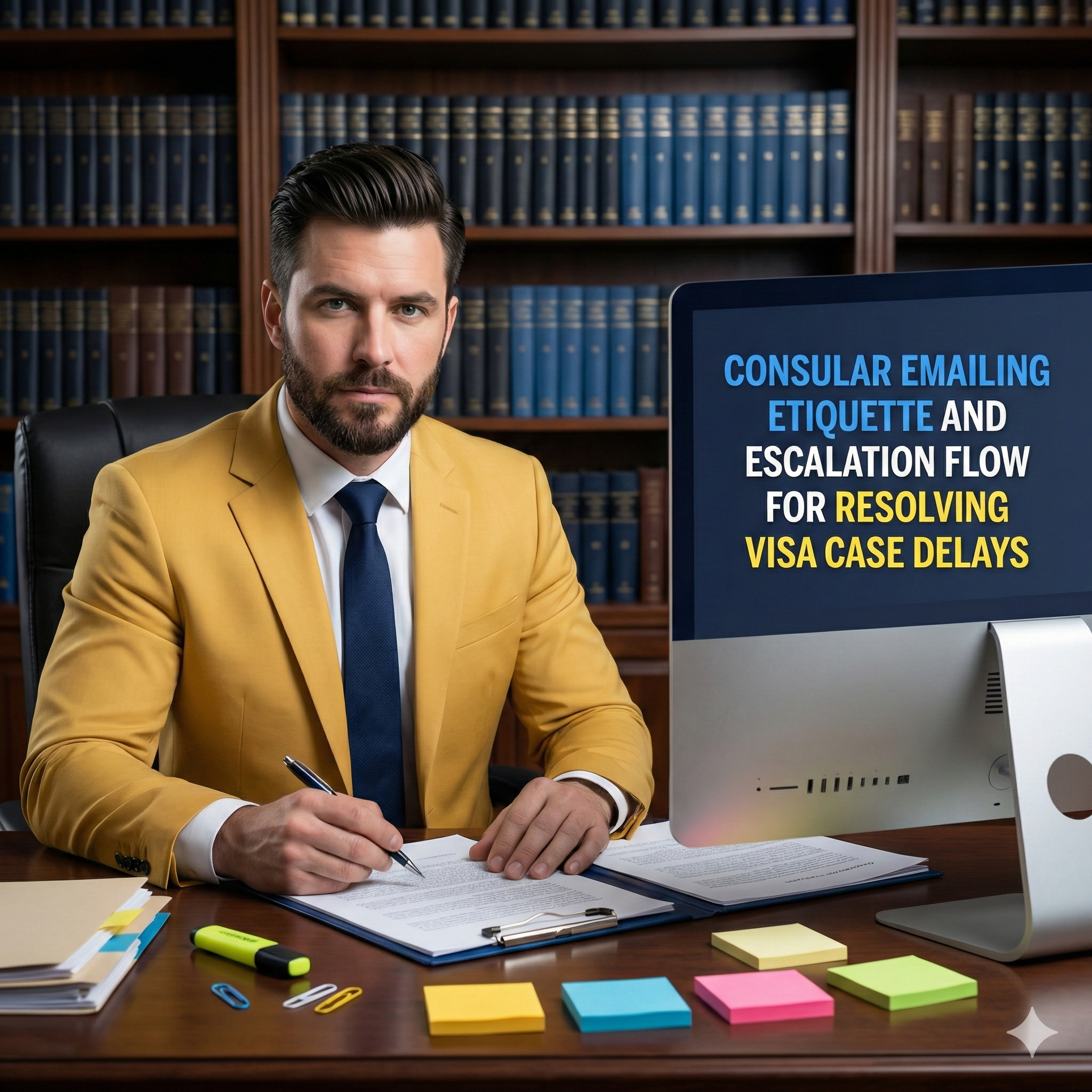 Consular Emailing Etiquette and Escalation Flow for Resolving Visa Case ...