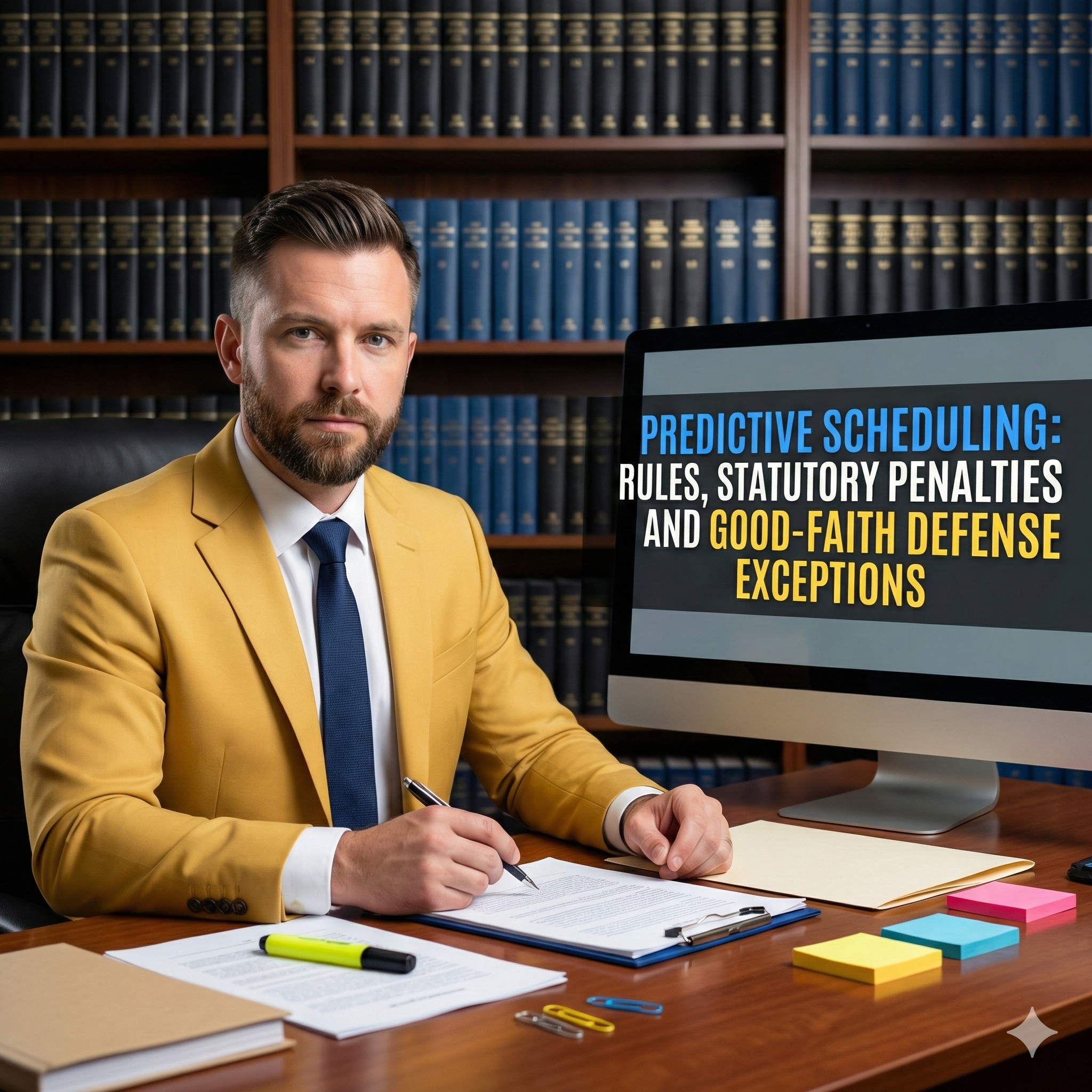 Predictive scheduling: Rules, Statutory Penalties and Good-Faith ...