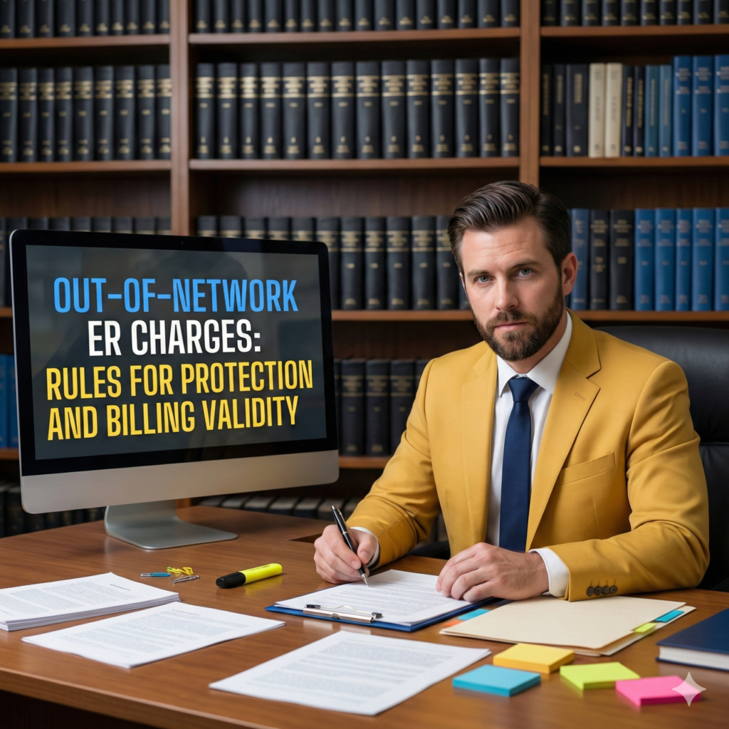 Out-of-network ER charges: Rules for protection and billing validity