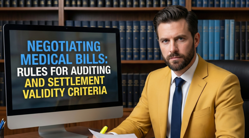 Negotiating medical bills: Rules for auditing and settlement validity ...