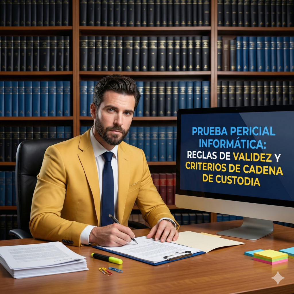 Prueba pericial informática: Reglas de Validez y Criterios de Cadena de ...