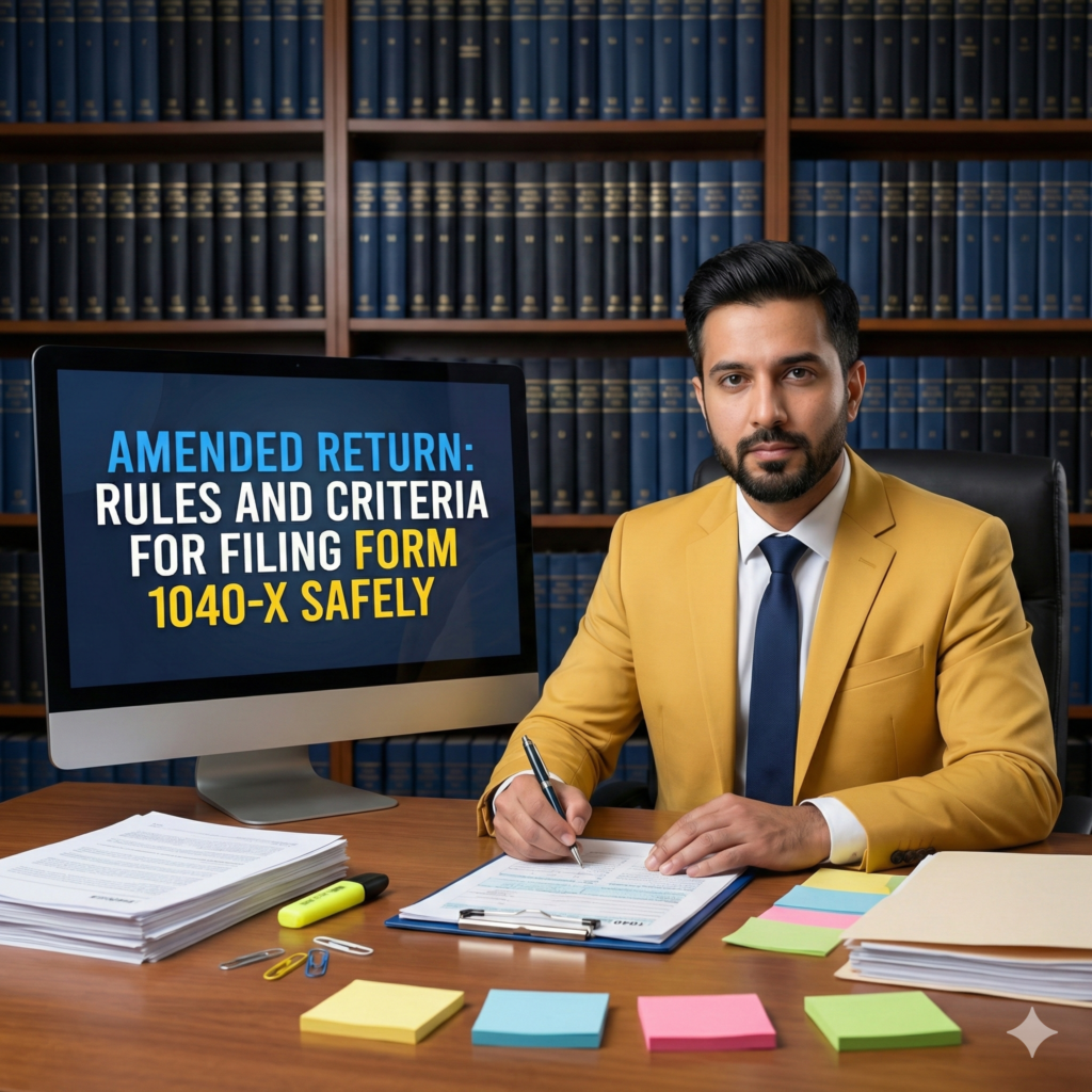 Amended Return: Rules and Criteria for Filing Form 1040-X Safely