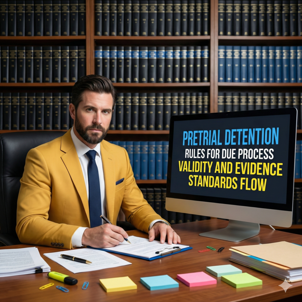 Pretrial Detention Rules for Due Process Validity and Evidence ...