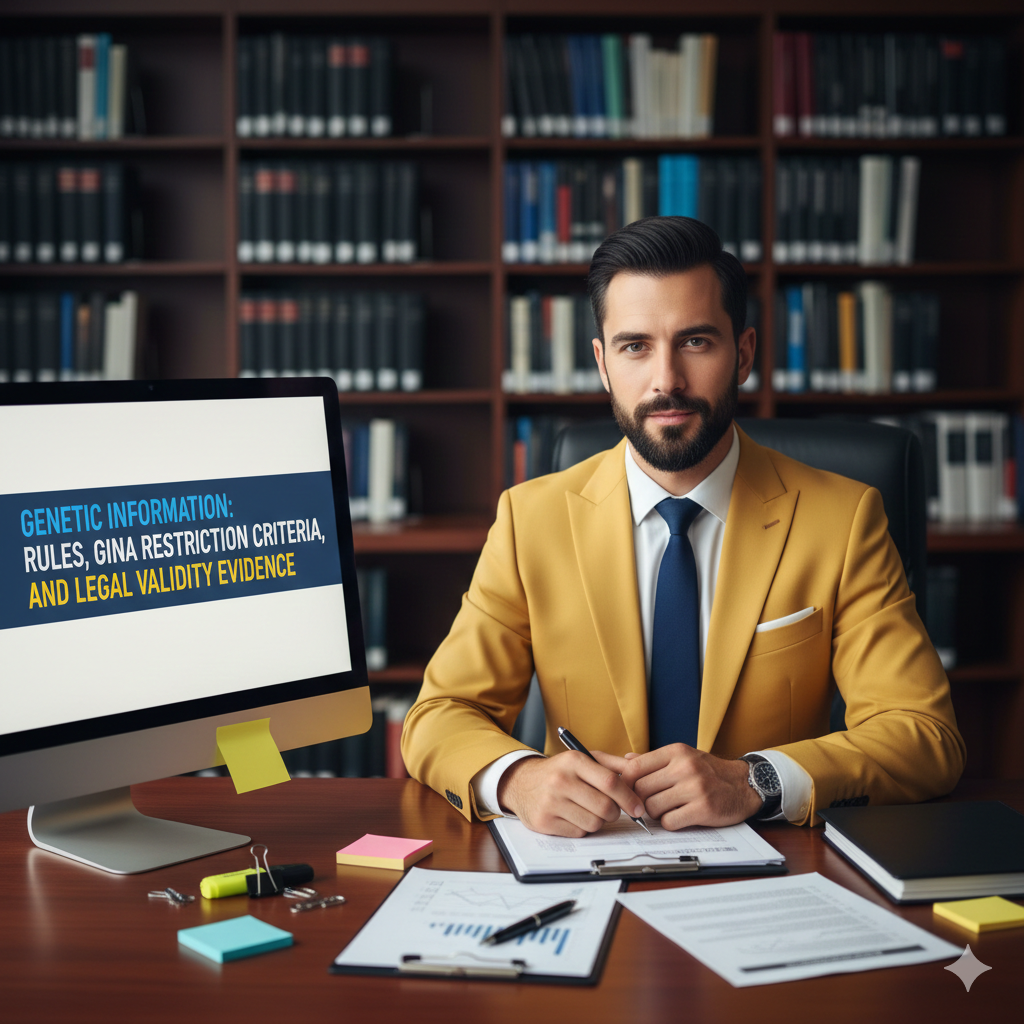 Genetic information: Rules, GINA restriction criteria, and legal ...