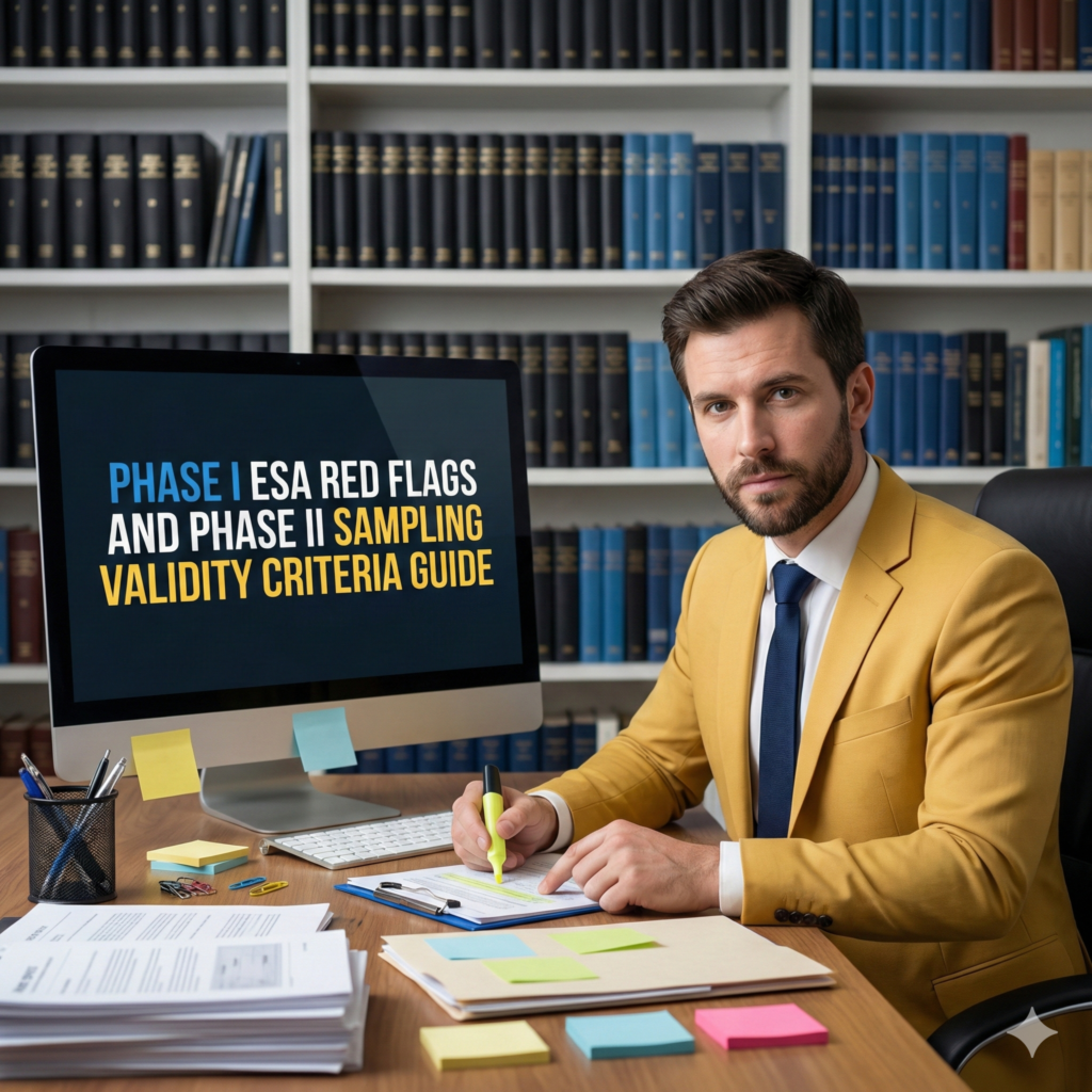 Phase I ESA Red Flags and Phase II Sampling Validity Criteria Guide