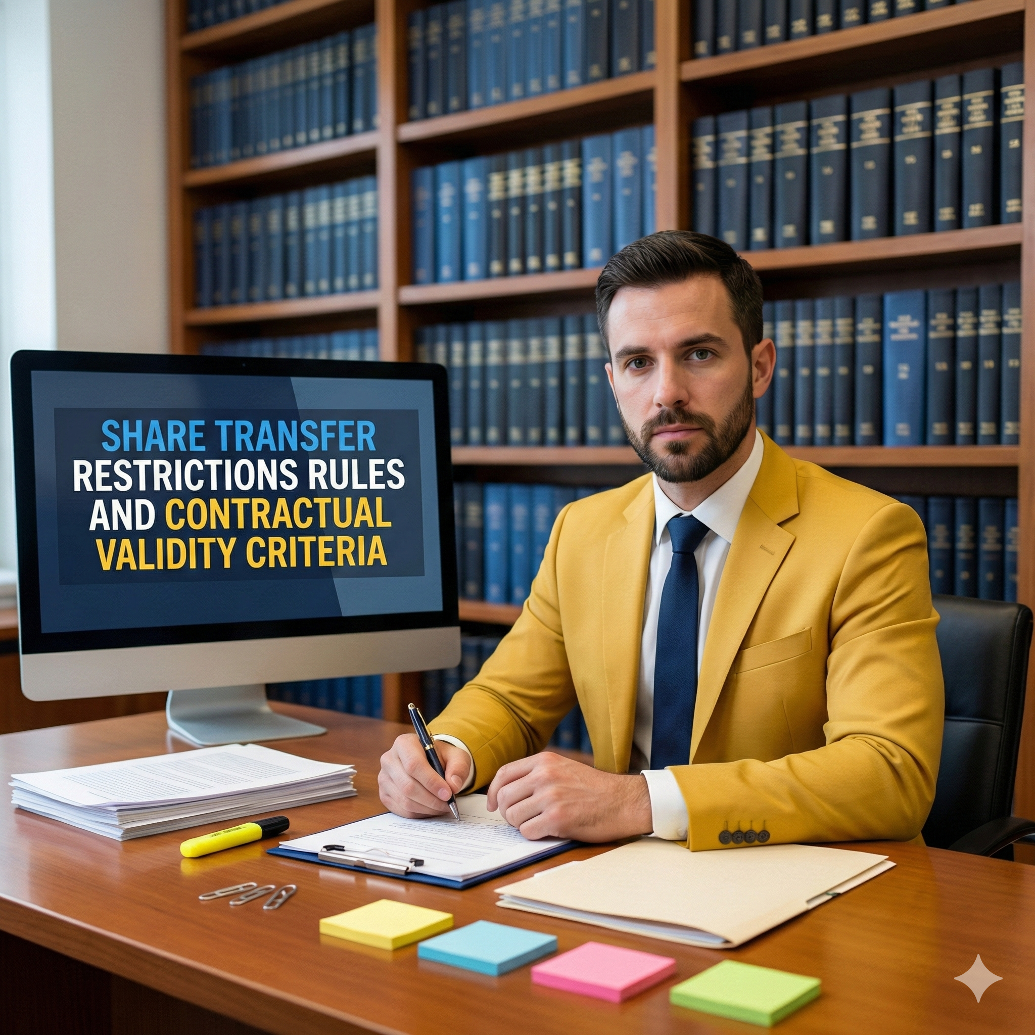 Share Transfer Restrictions Rules and Contractual Validity Criteria