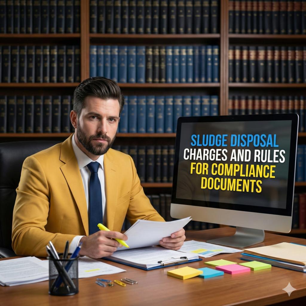 Sludge Disposal Charges and Rules for Compliance Documents