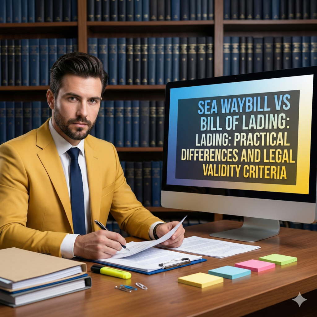 Sea Waybill vs Bill of Lading: Practical Differences and Legal Validity ...