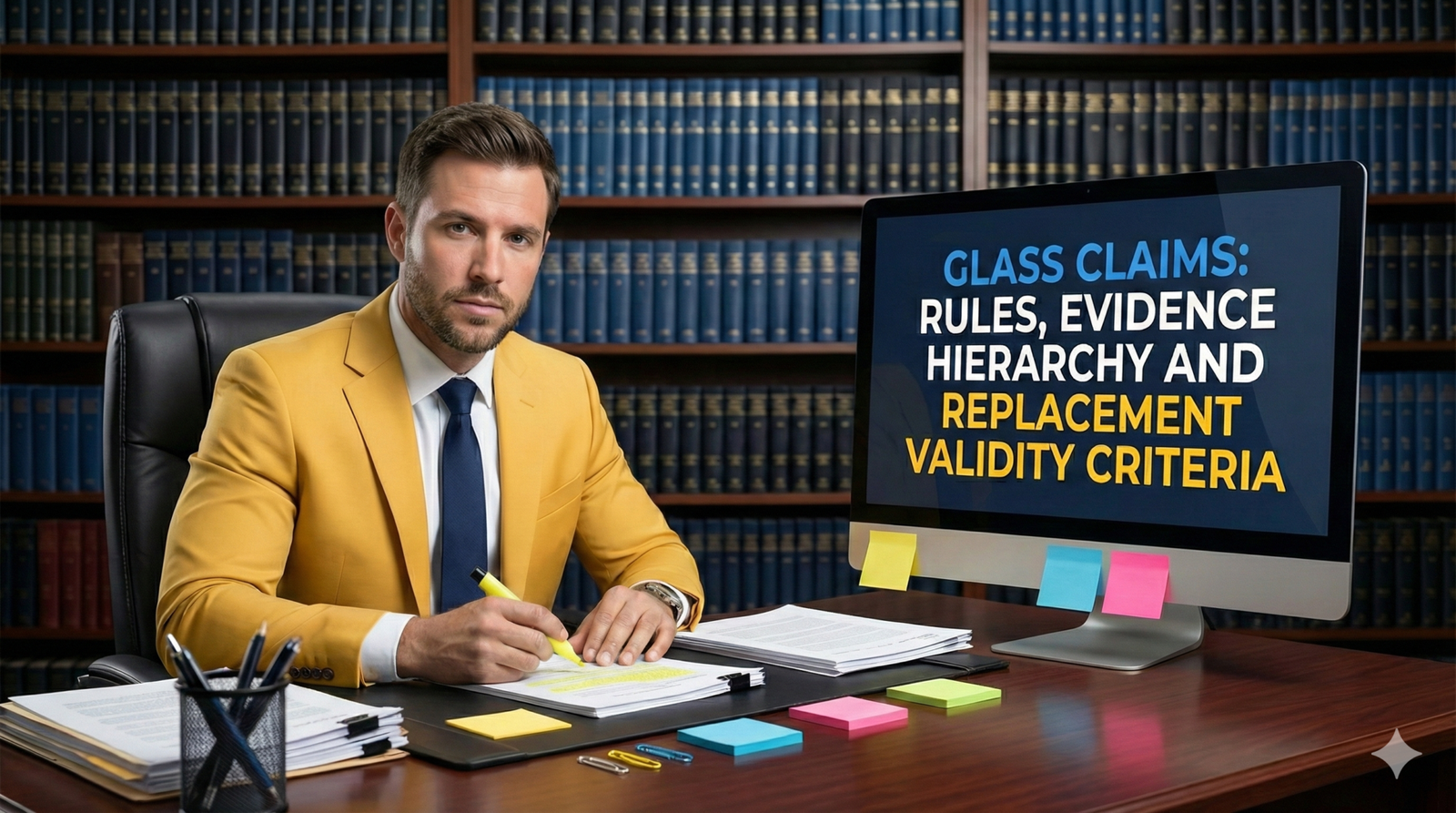 Glass Claims: Rules, Evidence Hierarchy and Replacement Validity Criteria