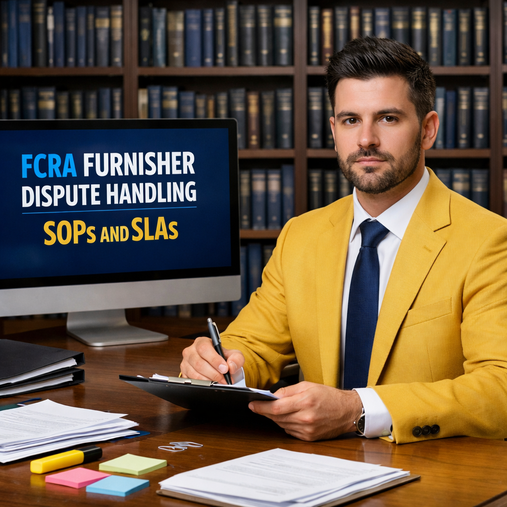 FCRA furnisher dispute handling SOPs and SLAs