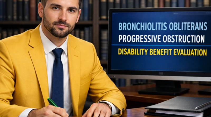 Bronchiolitis obliterans progressive obstruction disability benefit ...