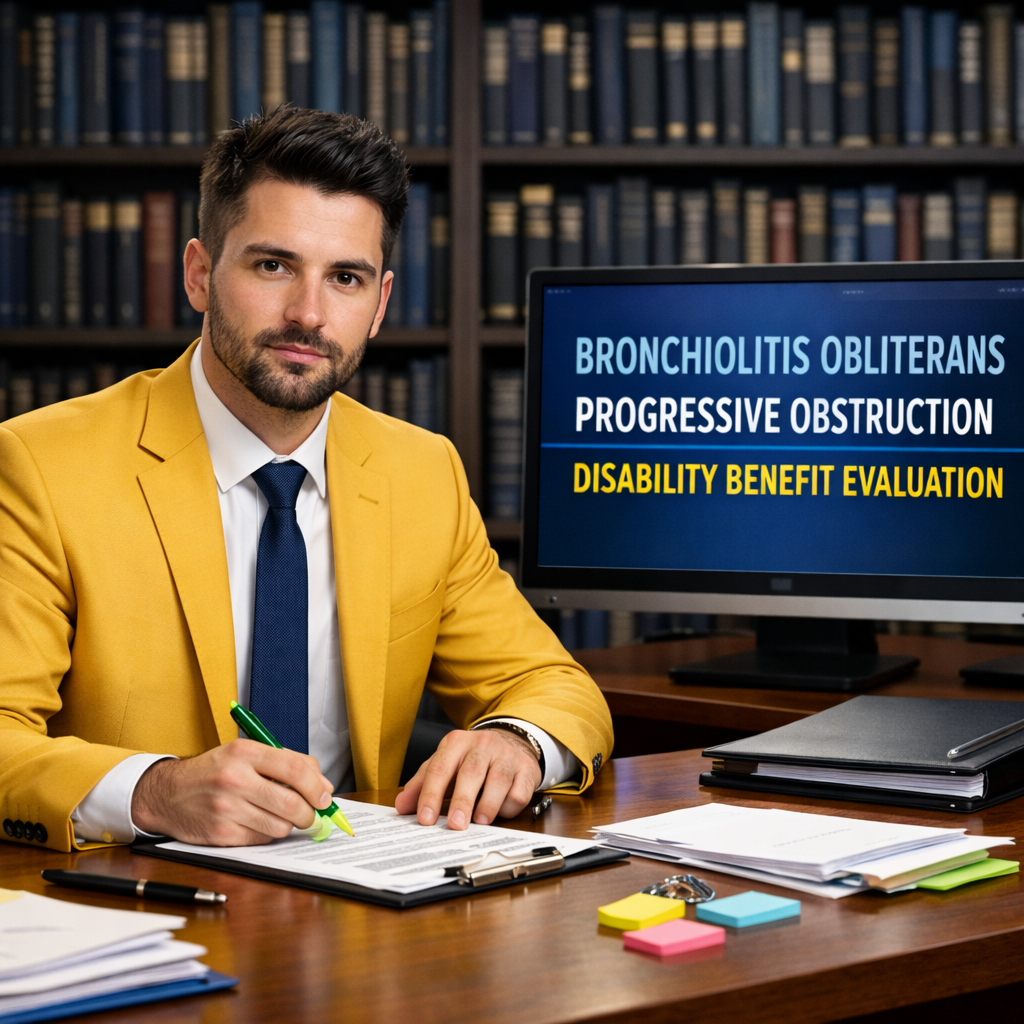 Bronchiolitis obliterans progressive obstruction disability benefit ...