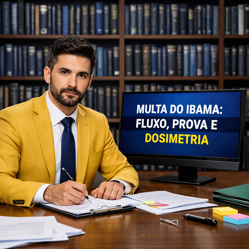 Multa do IBAMA: fluxo, prova e dosimetria